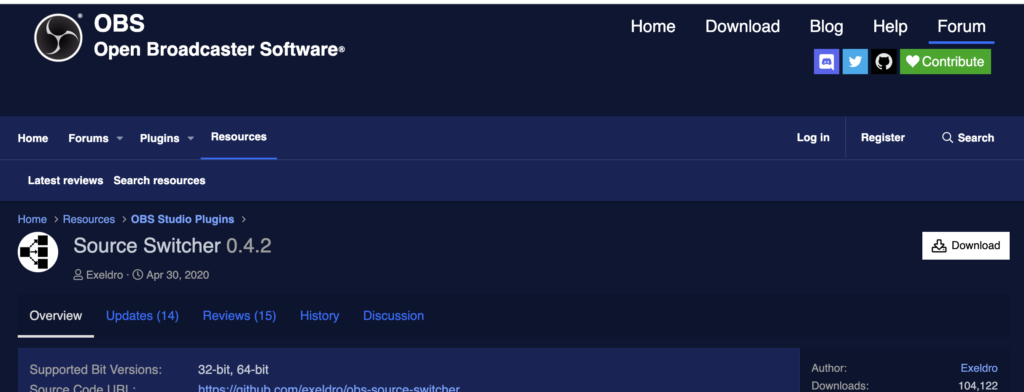 OBSで複数のソースを自動スイッチするプラグイン「Source Switcher」が便利すぎる！！ – ひとみマンのOBS学校