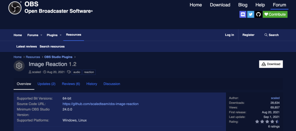 OBSで音声ボリュームに応じて画像を表示するプラグイン「Image Reaction」の使い方 – ひとみマンのOBS学校