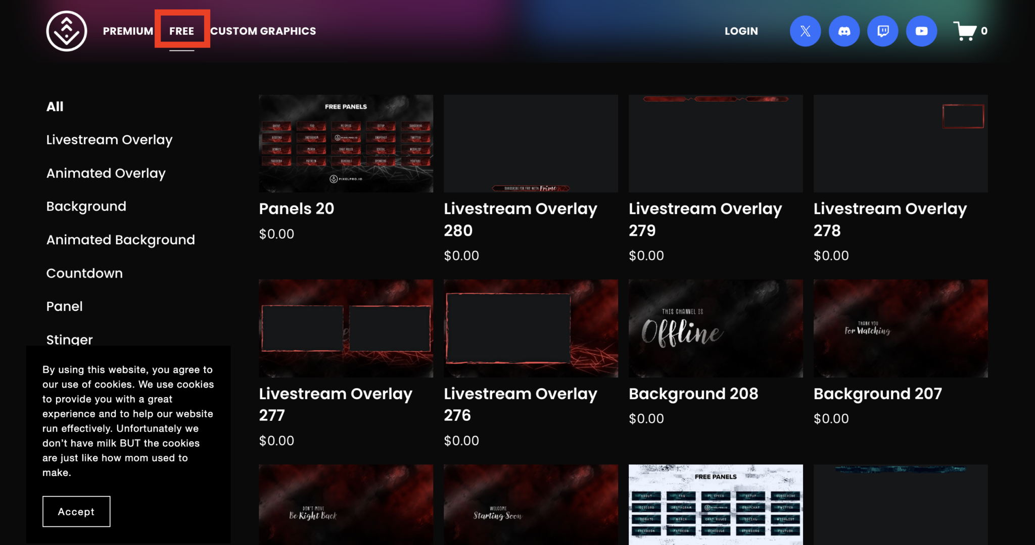 OBSで使える無料でおしゃれな配信背景「PixelPro」の紹介 – ひとみマンのOBS学校
